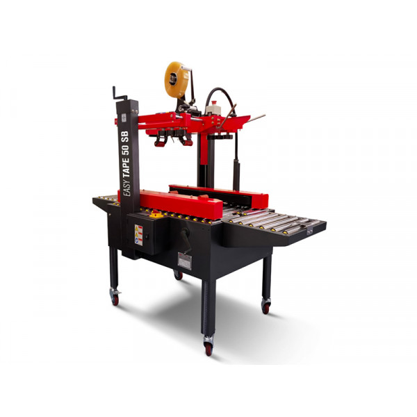 Semi-automatic taping machine with automatic folding shutter ISG PACK