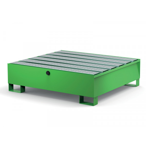 Modular sheet metal tub for four drums COMI STORAGE