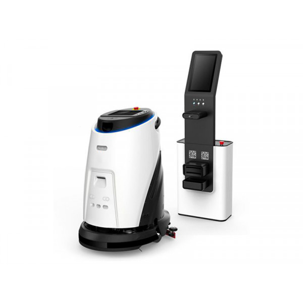 Autonomous scrubbing robot with AI Scrubber 50 ICA SYSTEM